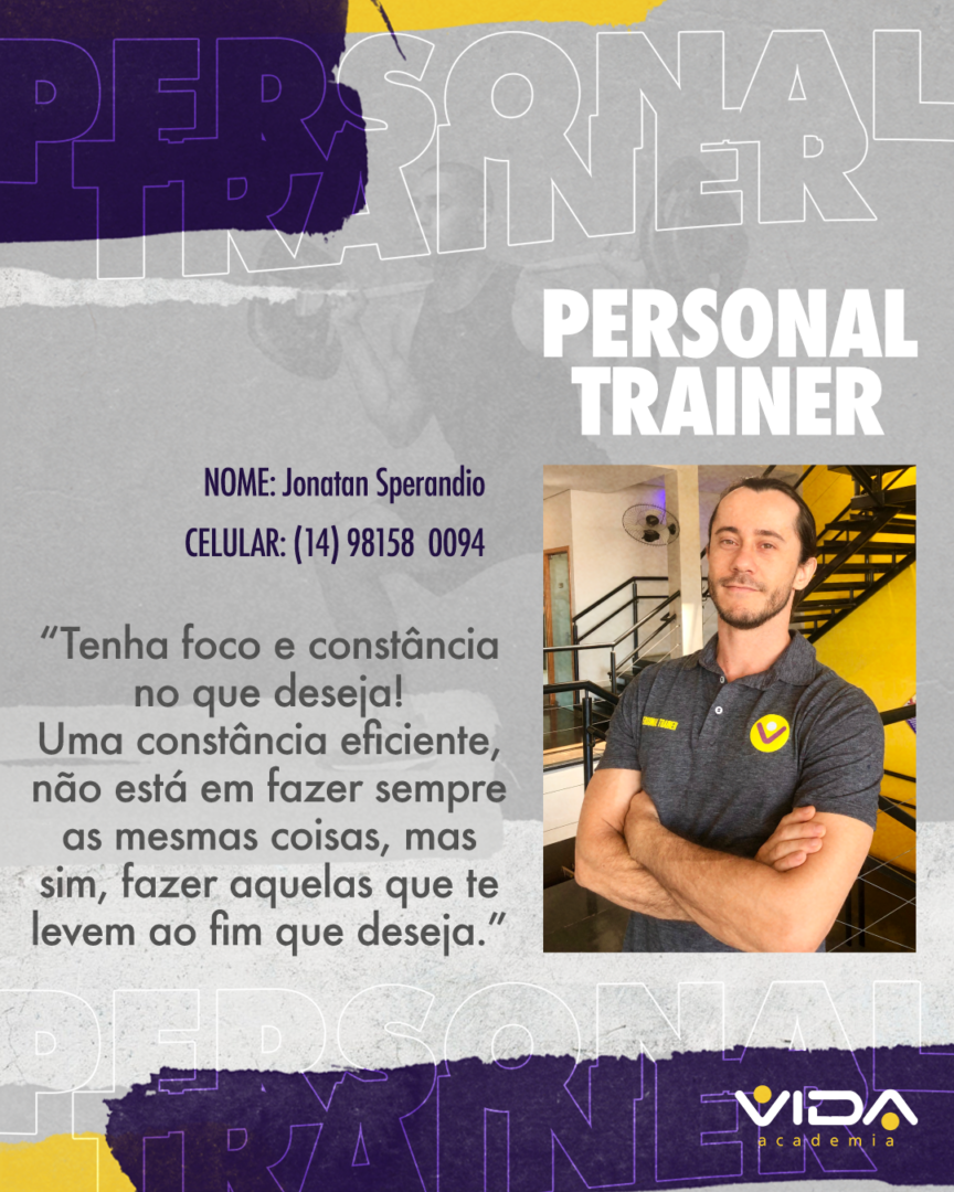 Personal Trainer - Vida Academia - Bauru